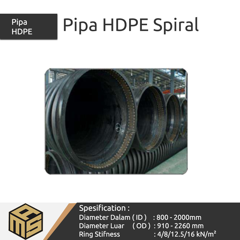 Pipa HDPE SpiralMandiri Abadi Solid